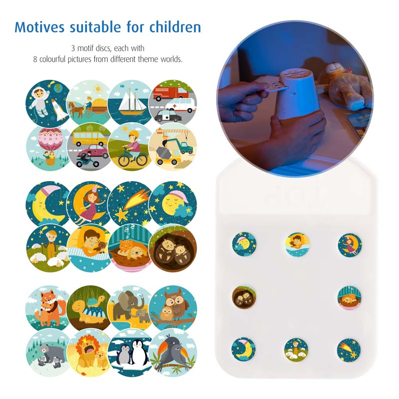 Köp Dream Beam Projektor och nattlampa REER Online | HomeSafety