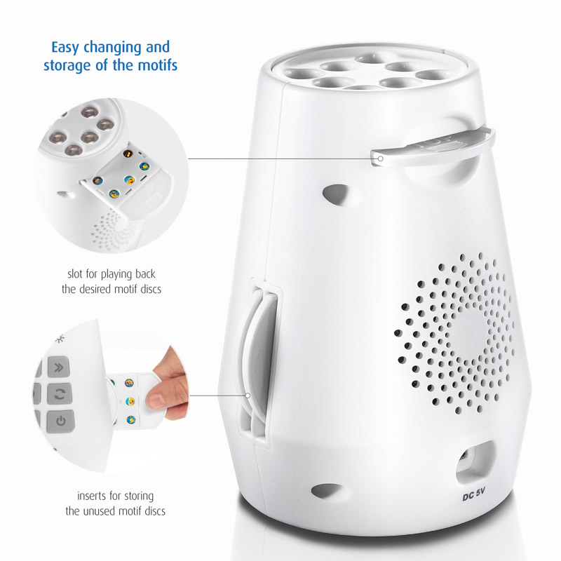 Köp Dream Beam Projektor och nattlampa REER Online | HomeSafety