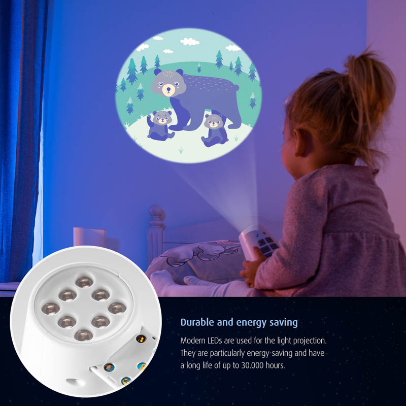 Köp Dream Beam Projektor och nattlampa REER Online | HomeSafety