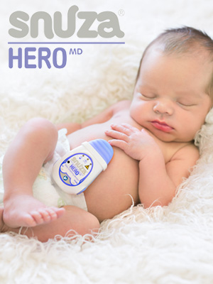 Köp populära Snuza Hero MD Mobilt Andningslarm Online | HomeSafety